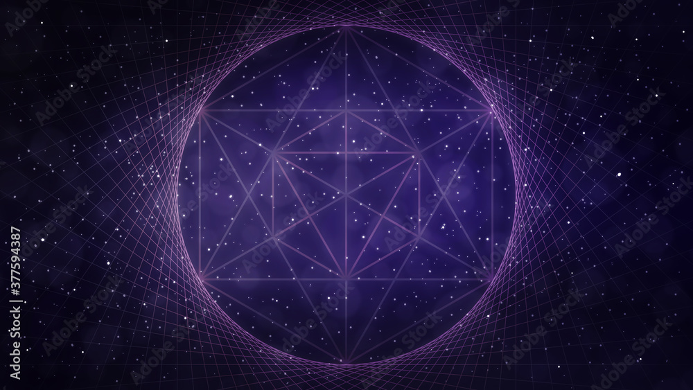 Sacred Geometry In Space