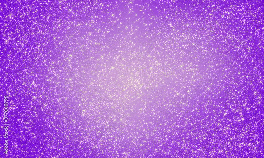 purple festive bright shining background with many small stars ...