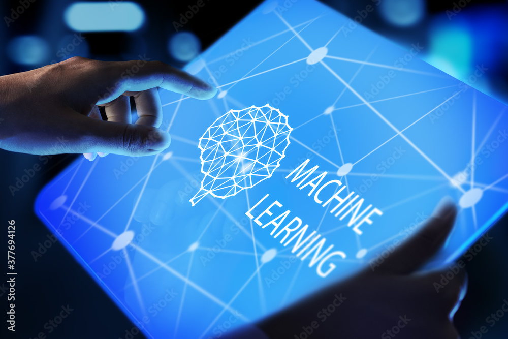 Machine Deep learning algorithms and AI Artificial intelligence ...