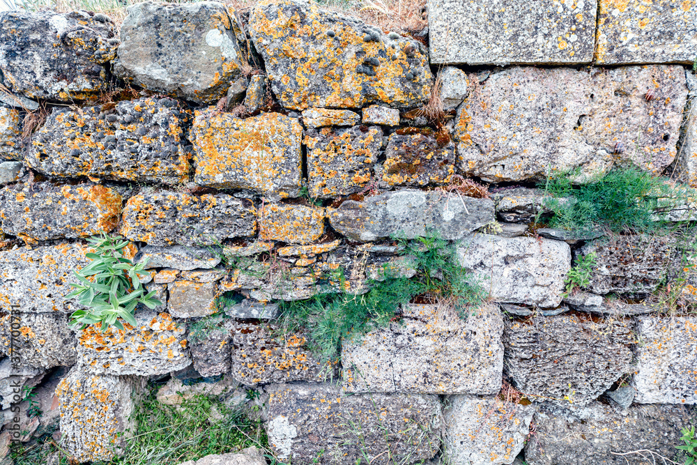 Stone tiles wall texture rock texture history construction ...