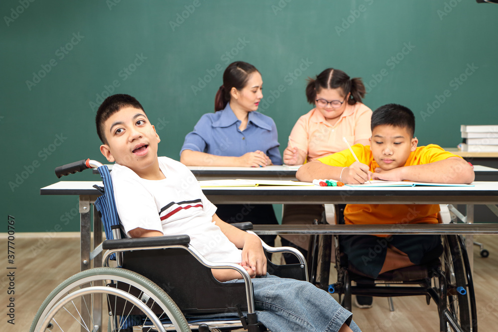 Asian disabled children Or, an autistic child learns to read, write and ...
