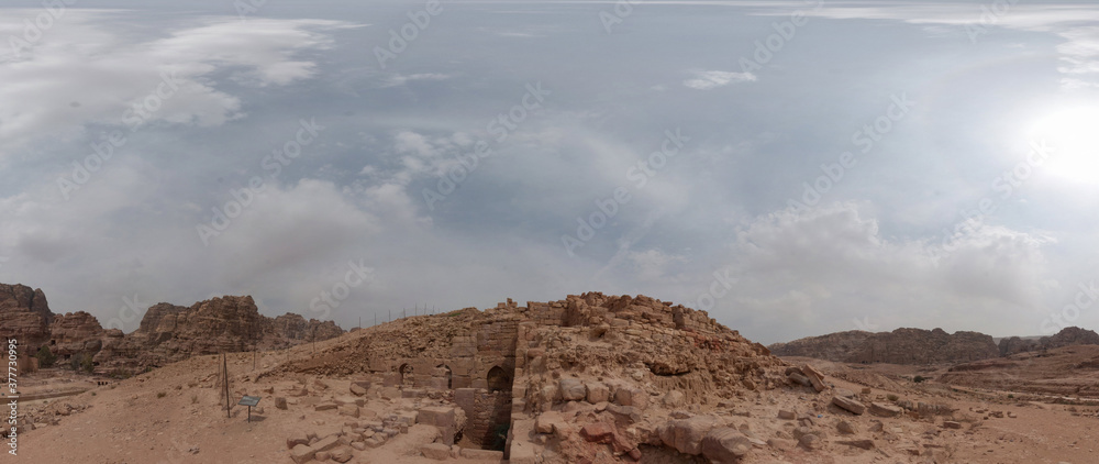 High Resolution 360 Panoramic HDR Images Taken in Petra (Wadi Mousa ...