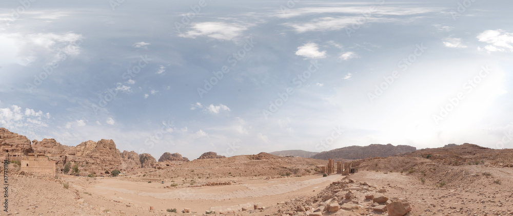 High Resolution 360 Panoramic HDR Images Taken in Petra (Wadi Mousa ...