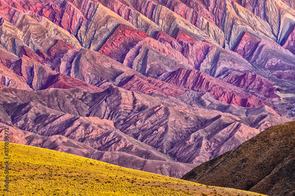 Serrania de Hornocal: the colourful mountain range of Hornocal in the ...