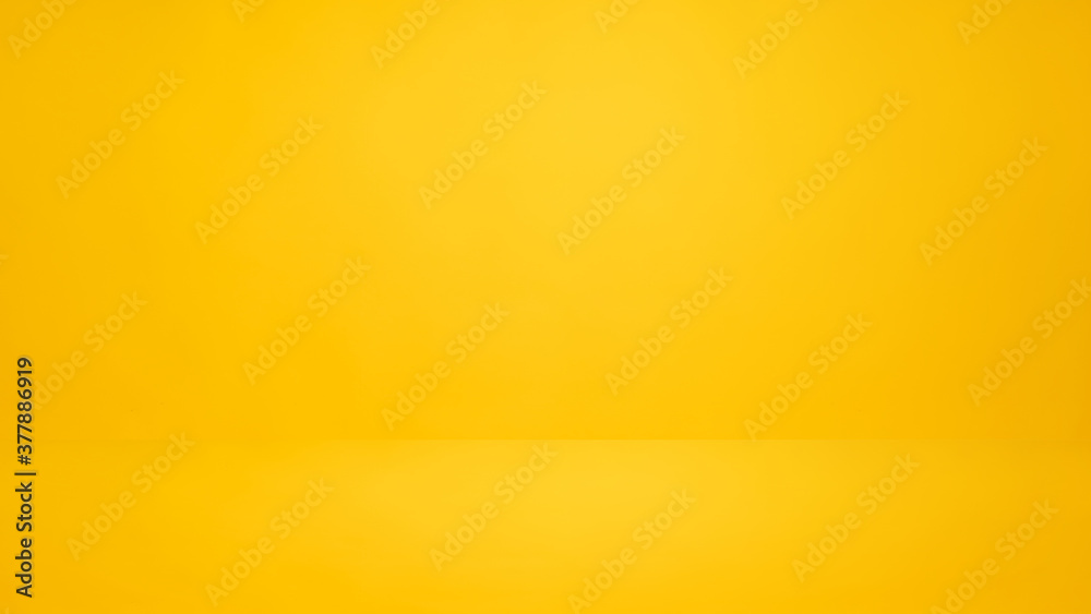 yellow background, abstract gradient studio and wall texture vector and ...