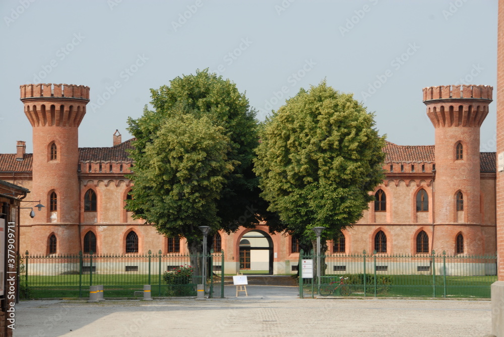 The castle of Pollenzo is one of the Savoy residences recognized by ...