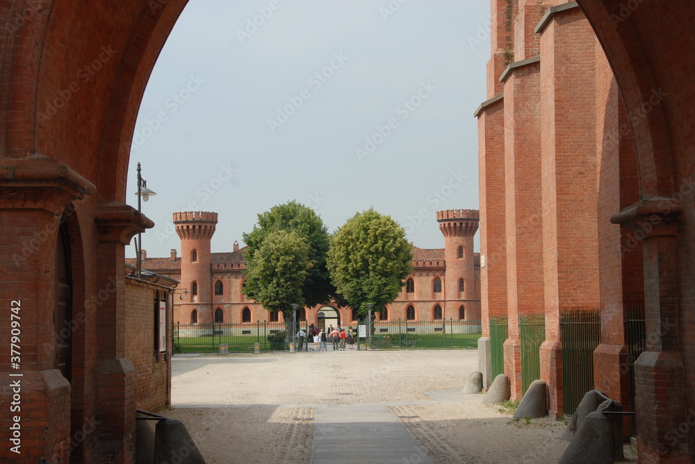 The castle of Pollenzo is one of the Savoy residences recognized by ...