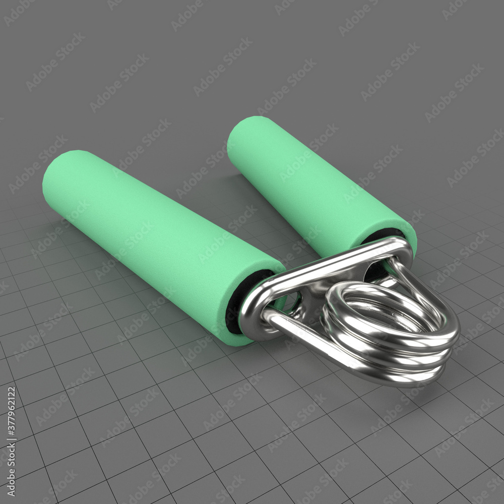 Hand gripper Stock 3D asset | Adobe Stock
