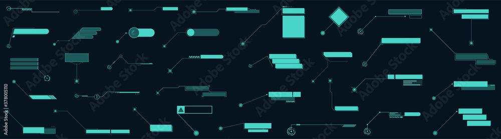 Callouts titles template. Callout bar labels box in modern style. info ...