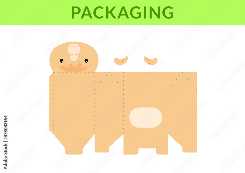 Adorable DIY party favor box for birthdays, baby showers with cute ...