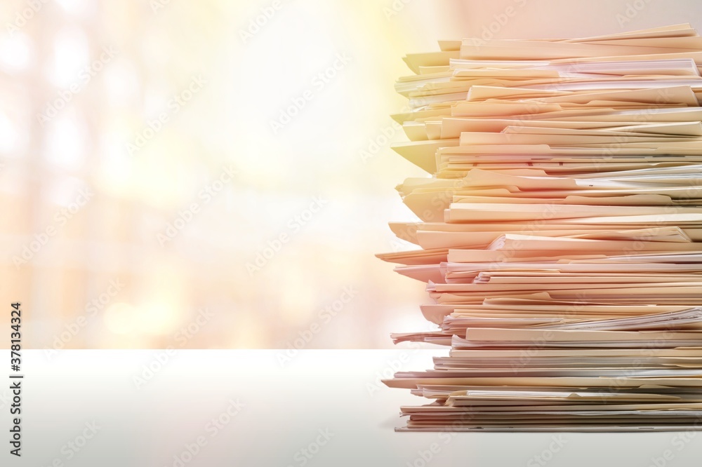Documents. Stock Photo | Adobe Stock