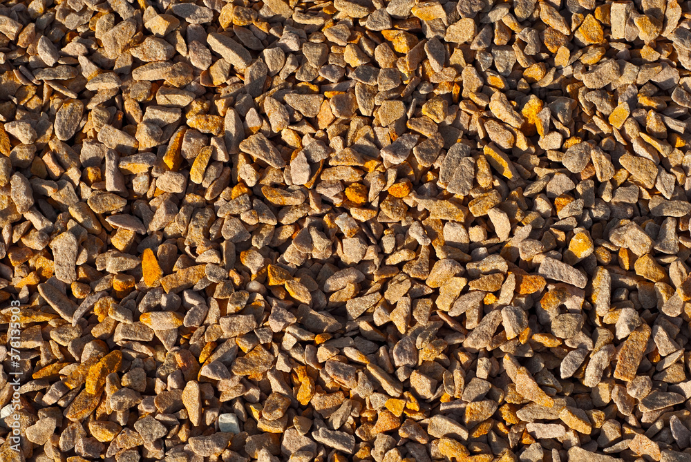 Drainage systems from small pebbles. Garden drainage for plants and ...