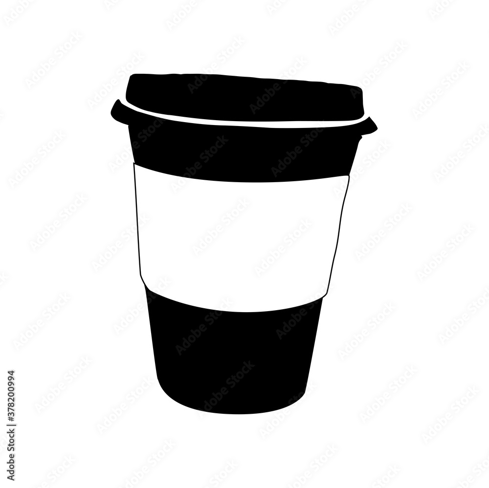 To Go Coffee Silhouette