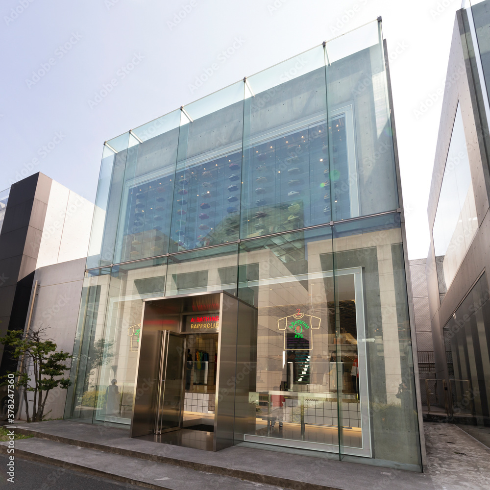 Shibuya, Tokyo, Japan - BAPE STORE HARAJUKU: A Bathing Ape is a ...
