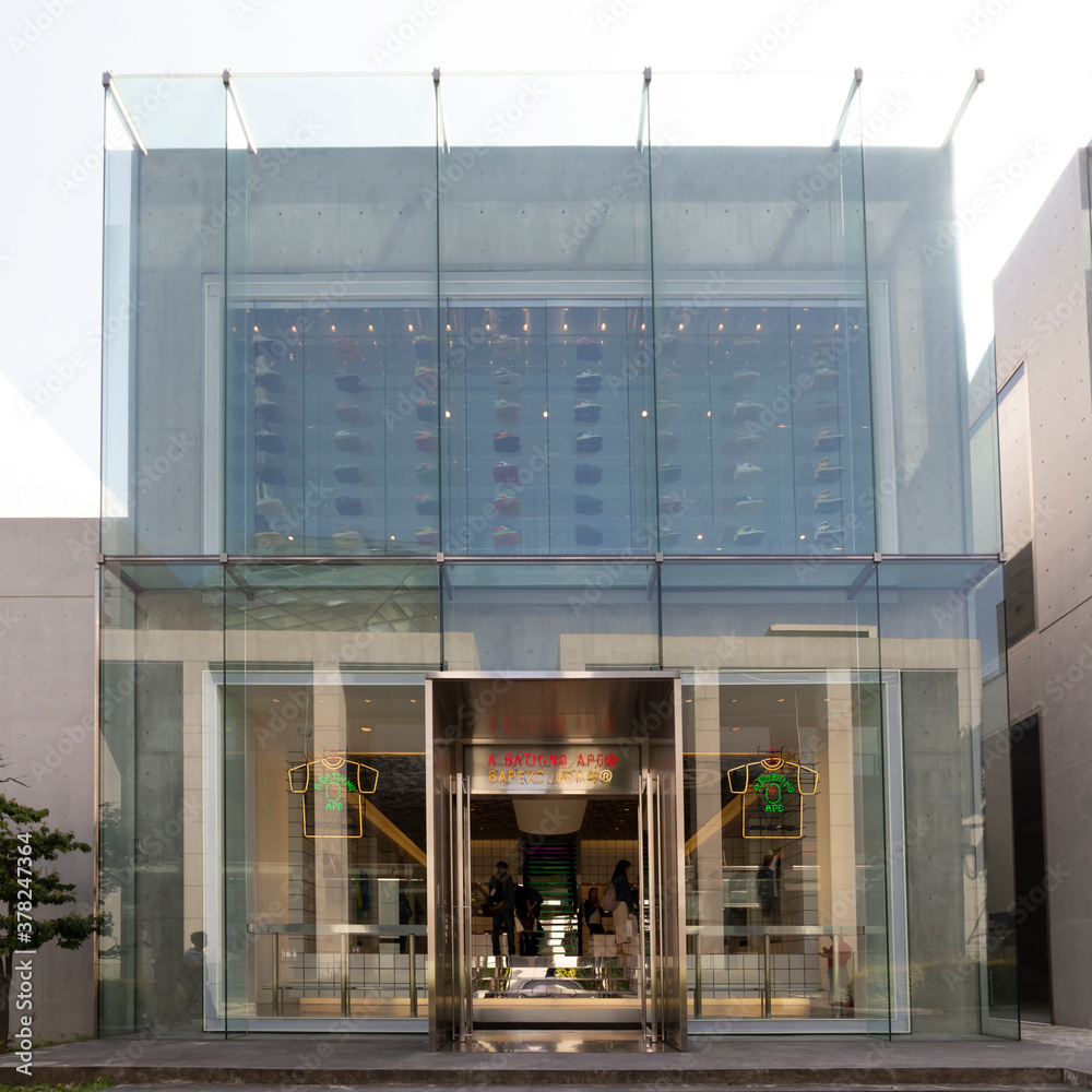 Shibuya, Tokyo, Japan - BAPE STORE HARAJUKU: A Bathing Ape is a ...