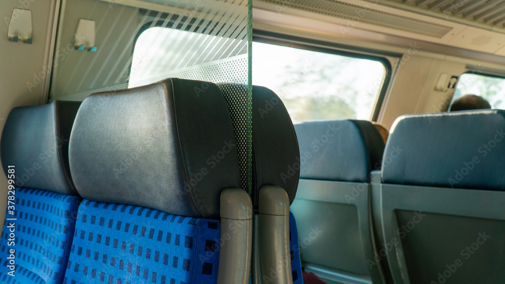 New normal travel journey public transportation train bus flight with ...