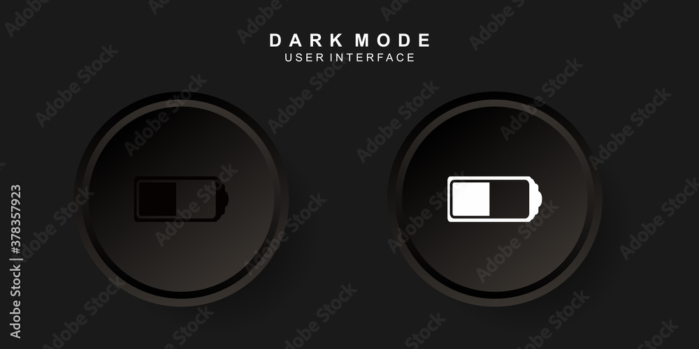 Simple Creative Battery User Interface in Neumorphism Design. Simple ...