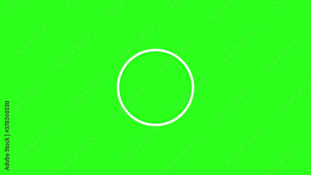 Success Check Mark Animation on Green Background. Green checkmark icon ...