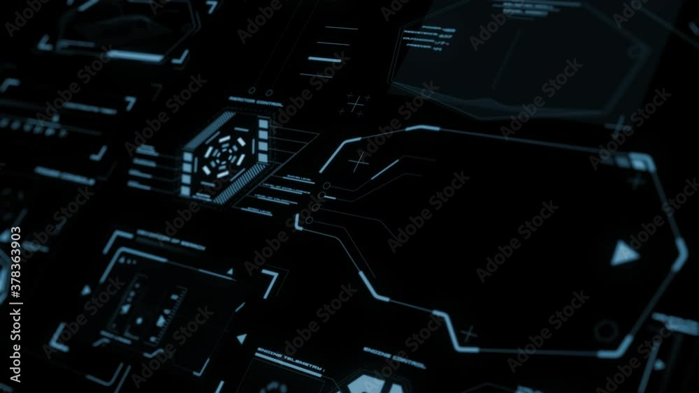 Futuristic interface/Digital perspective screen/Ultra detailed abstract ...