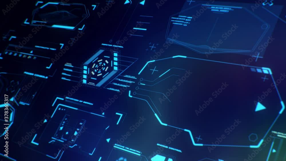 Futuristic interface/Digital perspective screen/Ultra detailed abstract ...