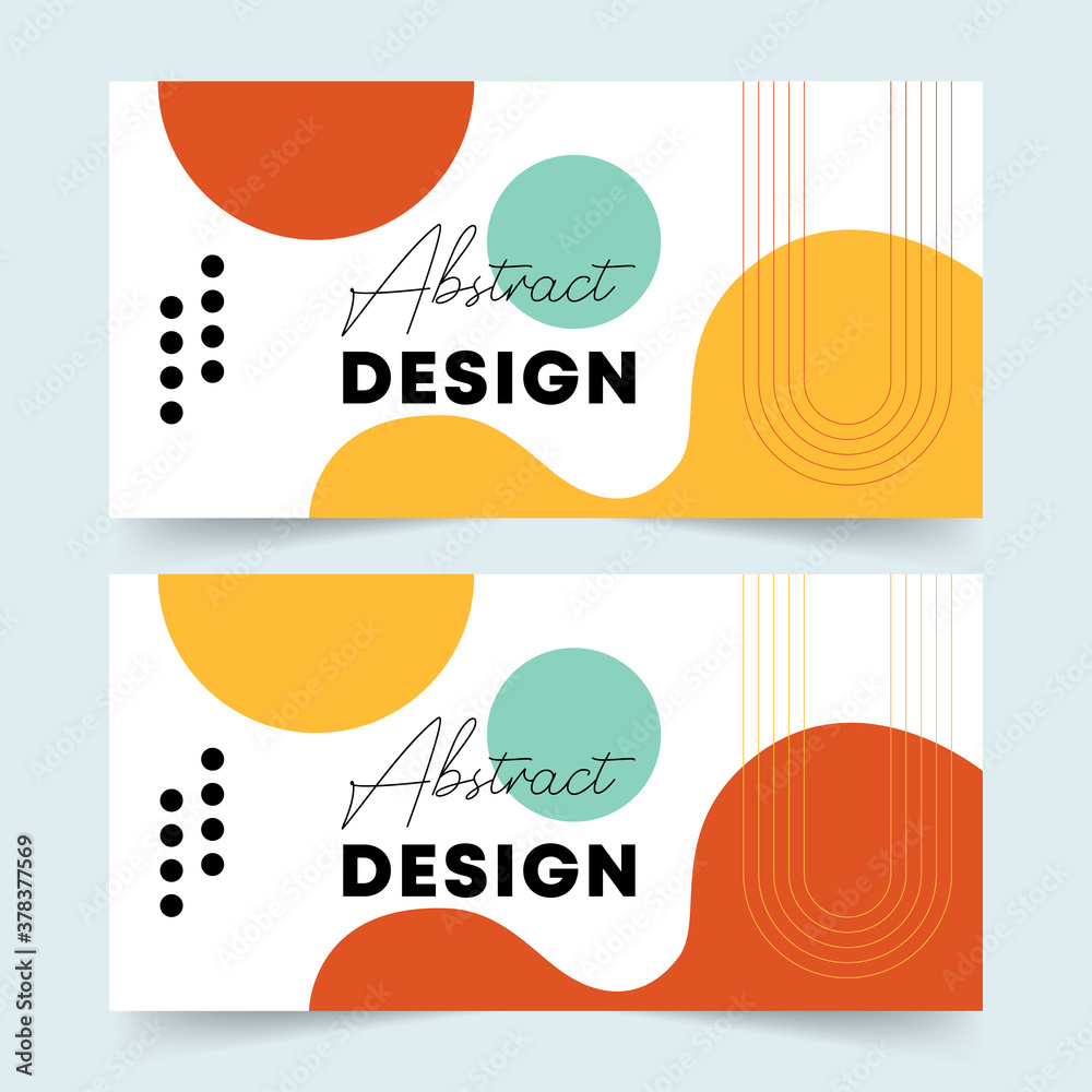 Abstract poster. Flyer design. Modern banner, Email ad newsletter ...