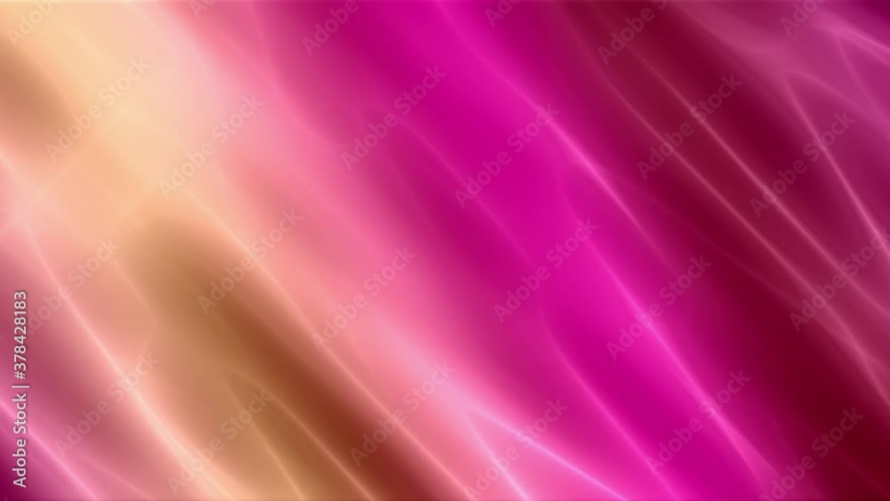Abstract animation of a glowing surface backdrop. Gradient background ...