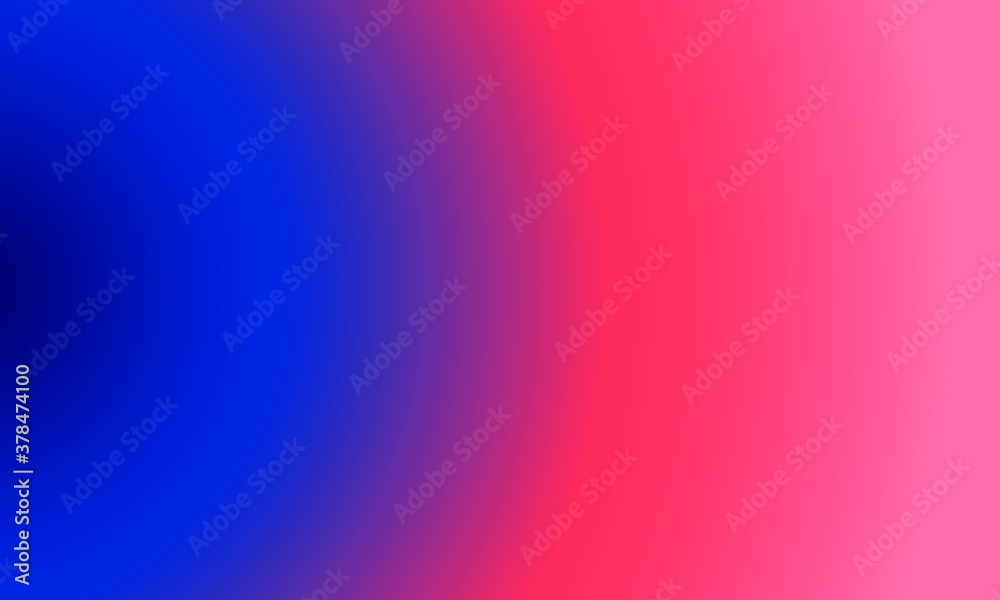 Beautiful gradient backgrounds, red and blue colors, semicircular ...