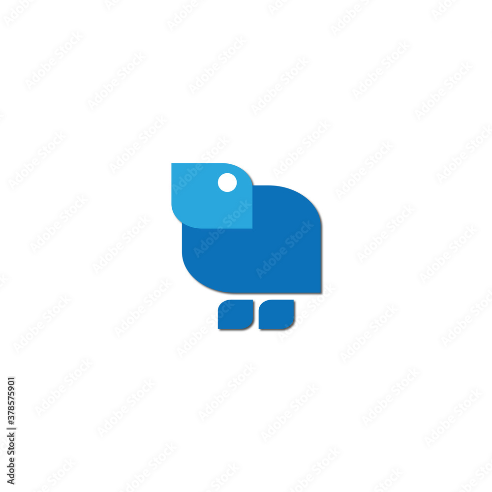 Modern geometric bird symbol logo design concept. design bird symbols ...