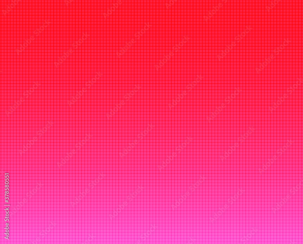 Pink vector template with lines and grid. Gradient grid on abstract ...