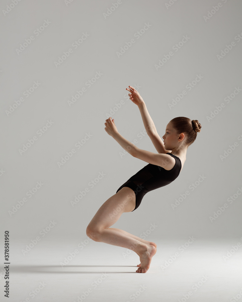 Girls Stretching For Gymnastics