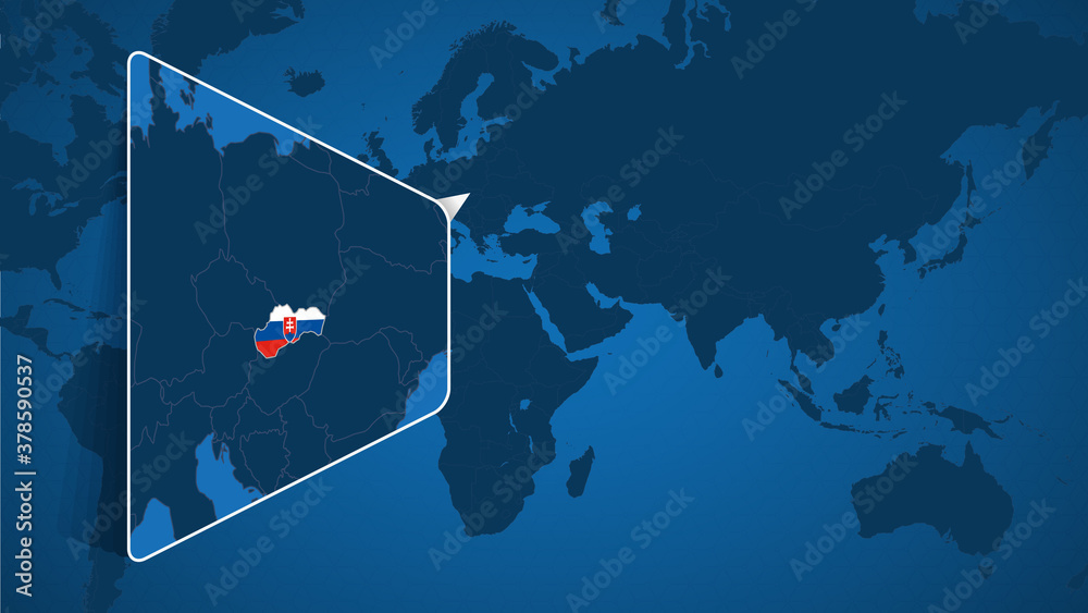 slovakia location map