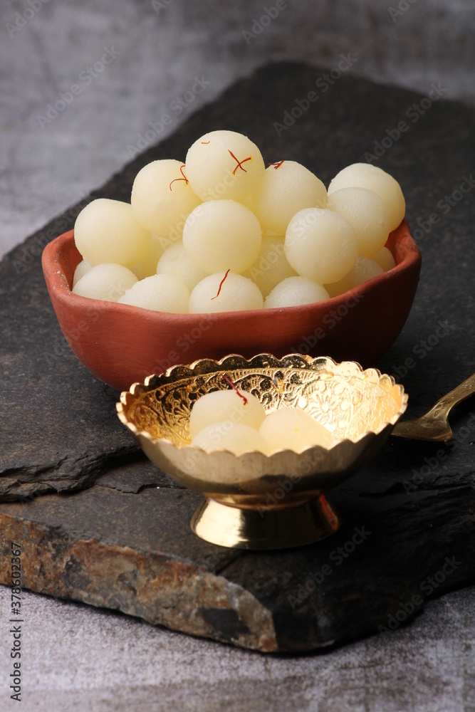 Indian Sweet Rasgulla Also Know as Rosogolla, Roshogolla, Rasagola, Ras ...
