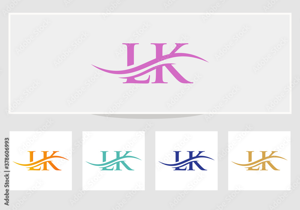 LK Logo for luxury branding. Elegant and stylish design for your ...