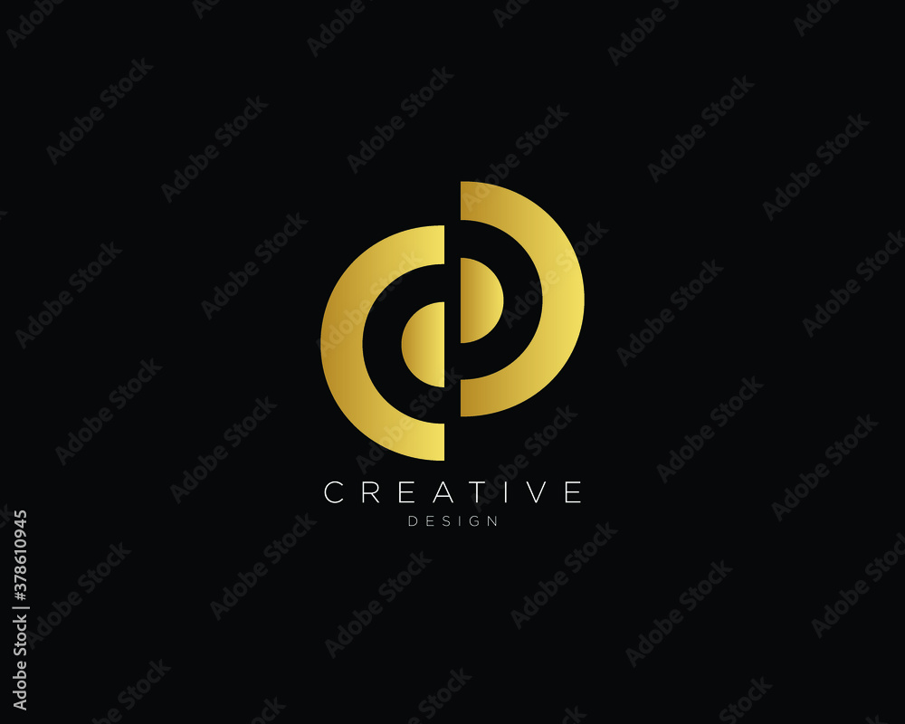 Professional and Minimalist Letter CD Logo Design, Editable in Vector ...