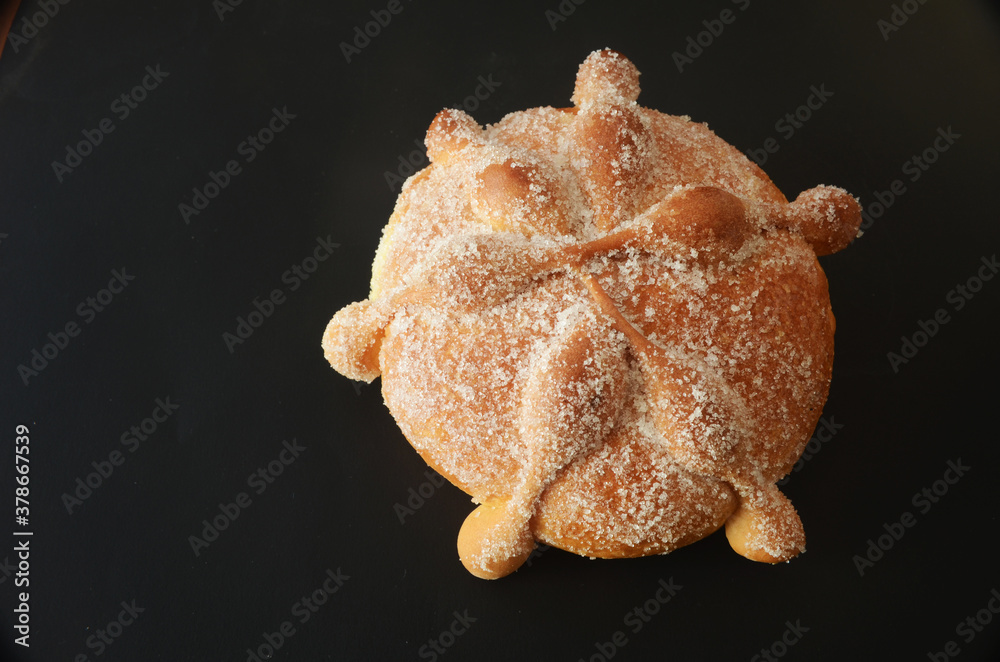 Pan de Muerto, pan dulce tradicional mexicano, Día de Muertos tradición ...