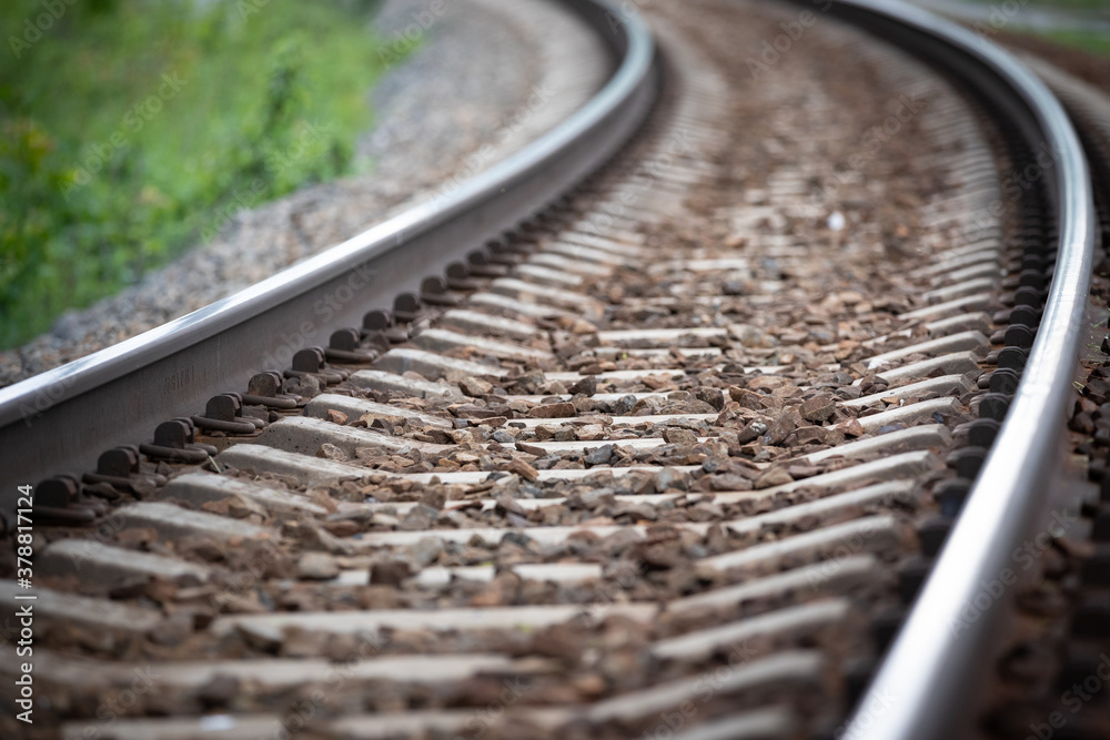 Concrete Train Rail Detail