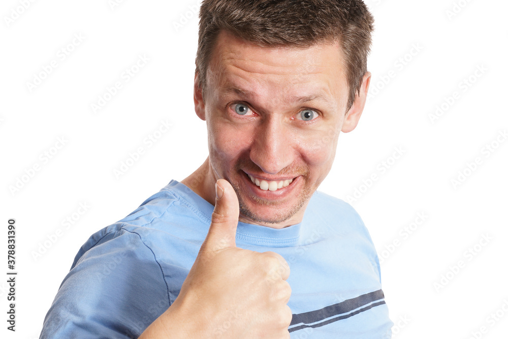 Daumen hoch Stock Photo | Adobe Stock