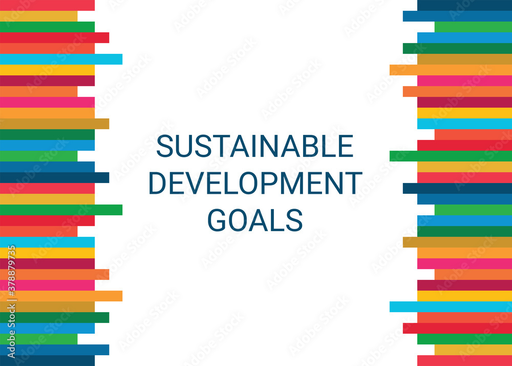 Sustainable Development Goals. Illustration EPS Stock Vector | Adobe Stock