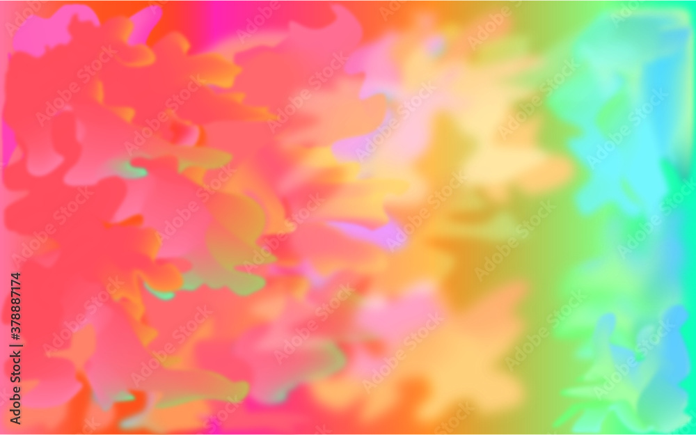 hermosos colores verdes y rojos difuminados. Colores marinos. Fondo de ...