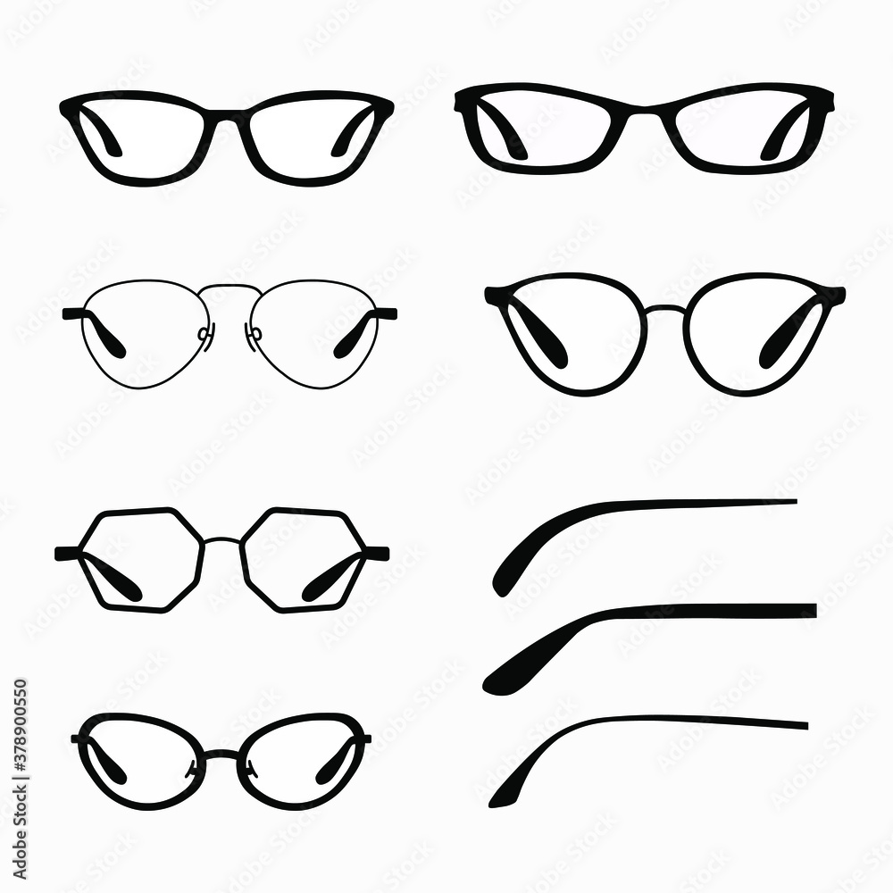 A collection of the most modern eyeglass frames for improving vision ...