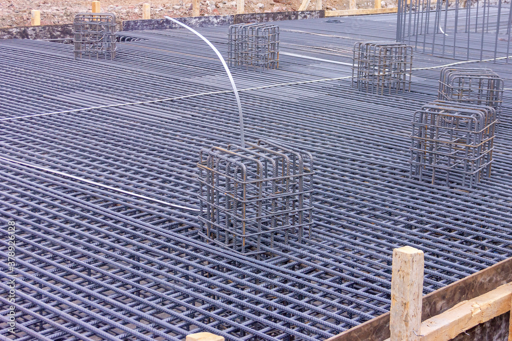 Rebars for reinforced concrete. Rebar, known when massed as reinforcing ...