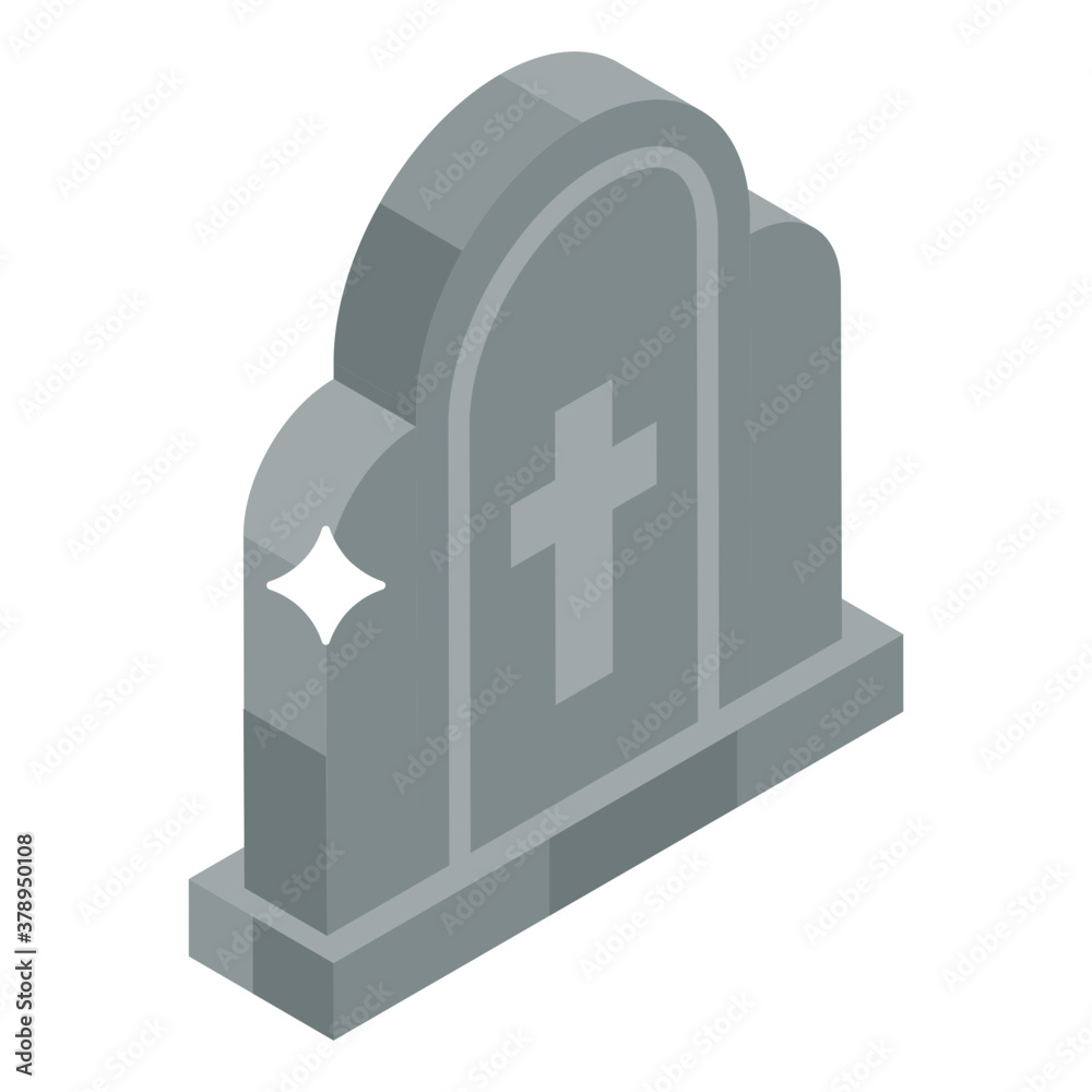 Design of RIP vector, graveyard concept style Stock Vector | Adobe Stock