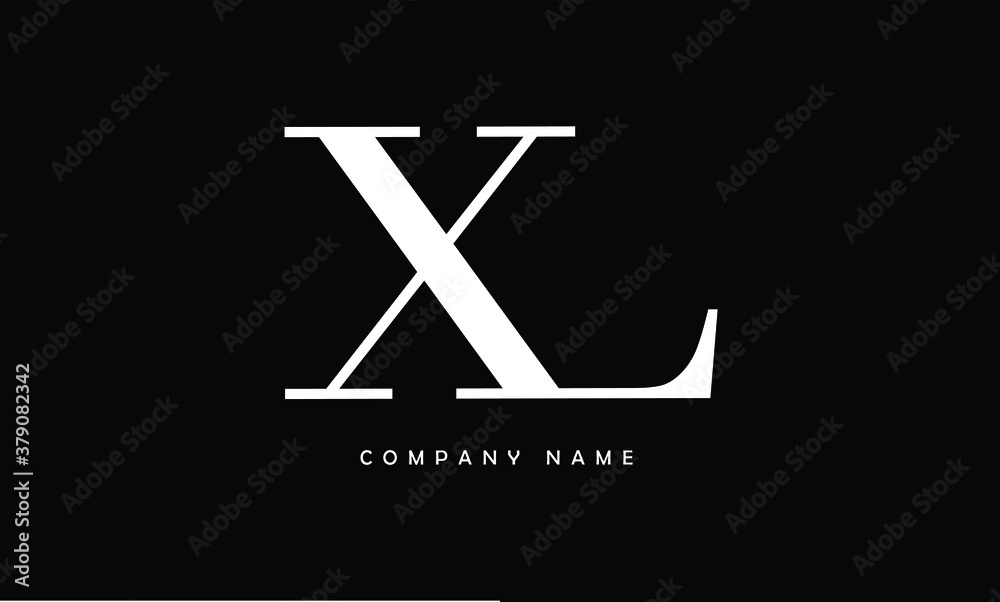 XL, LX, X, L Abstract letters logo monogram 素材庫向量圖 | Adobe Stock