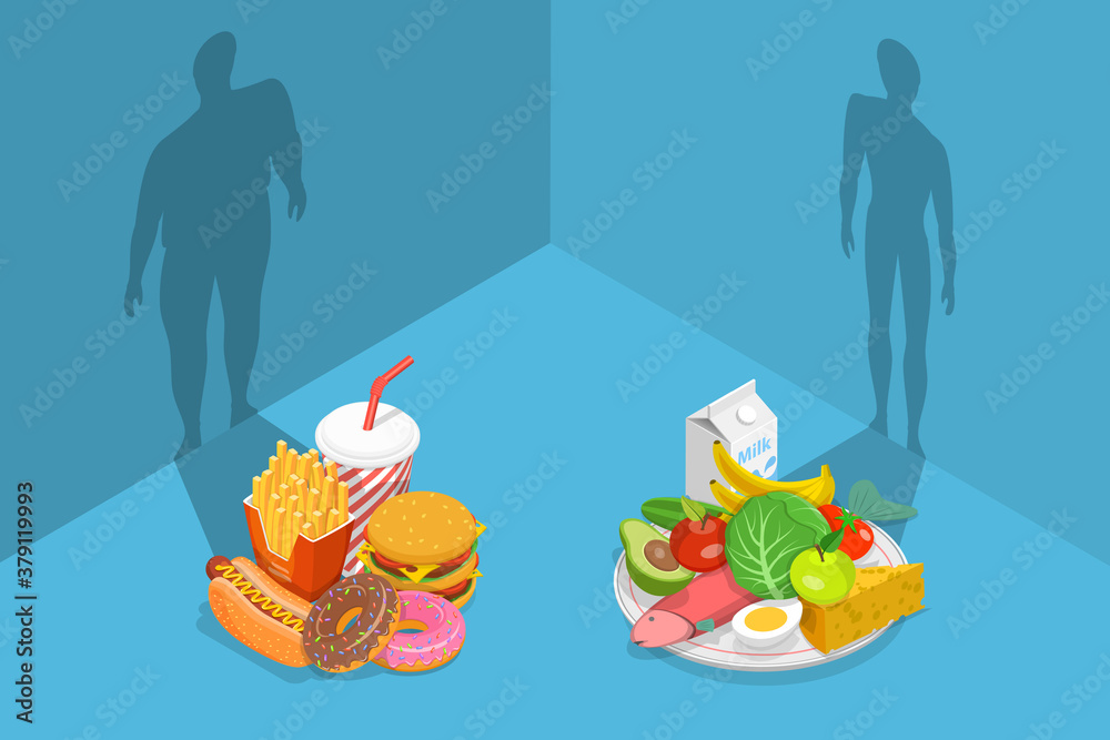 Fastfood vs Balanced Menu Comparison, What Foods are Better for Your ...