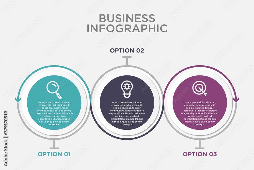 infographic template visualization of business data on a timeline with ...