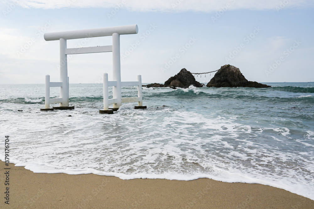 Japan series: Meoto-Iwa or Married Couple Rocks, one of the most ...