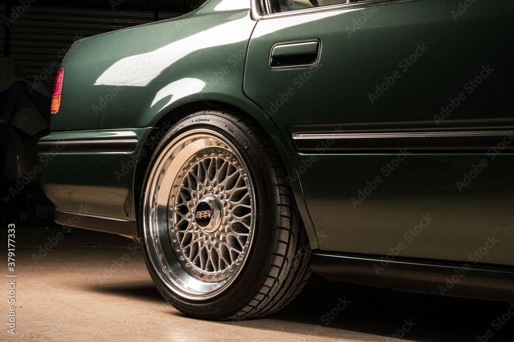 BANGKOK, THAILAND – March 31, 2020: BBS RS wheel, iconic wheel ...