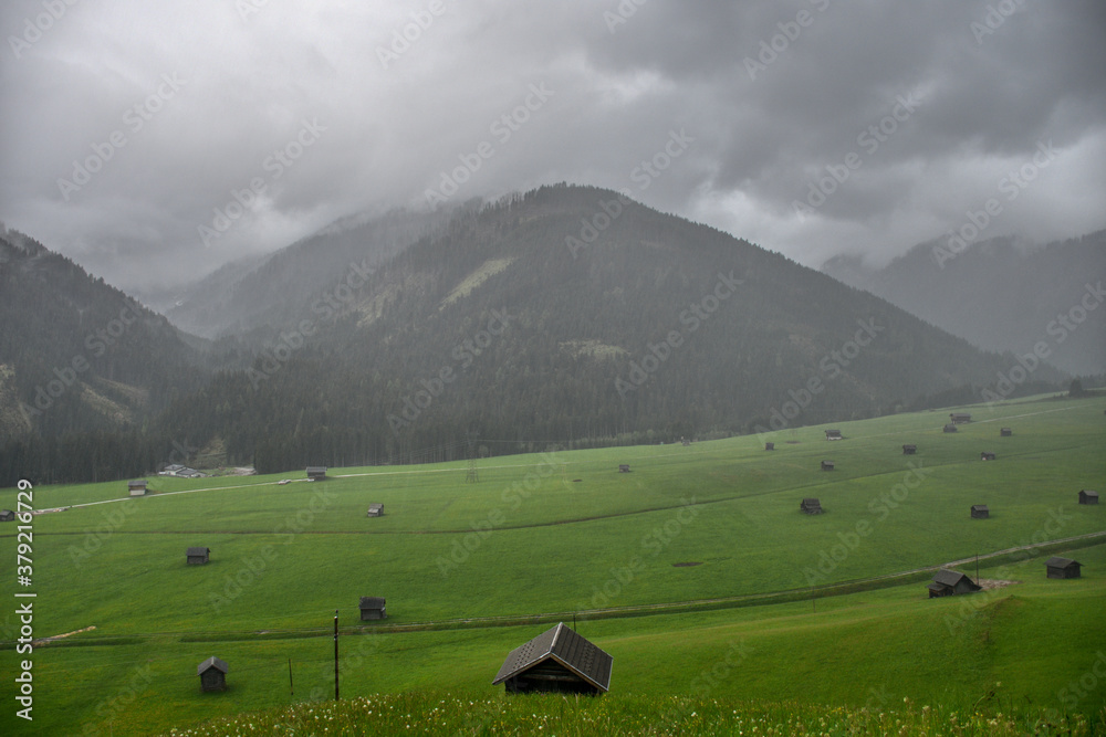Foto de Lesachtal, Karnische Alpen, Obertilliach, Weide, Weiden, Wiese ...