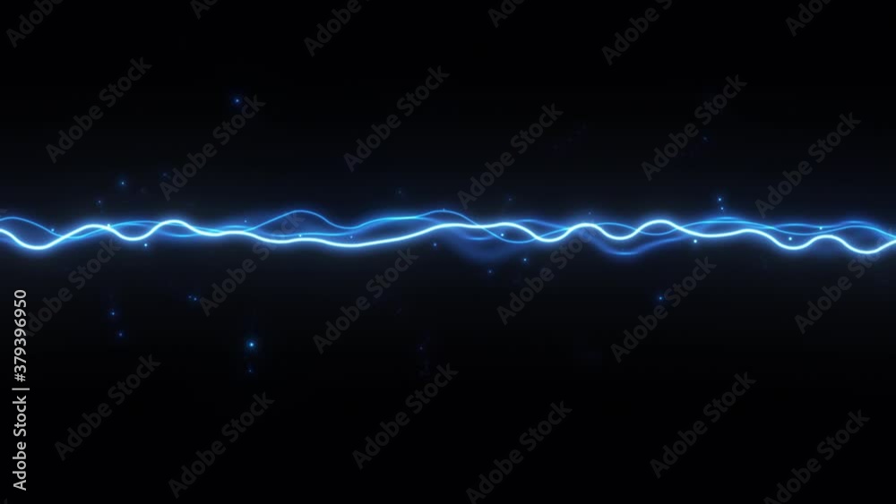 Electric Laser Arcs Stroke Action Fx Loop/ 4k animation of a dynamic ...