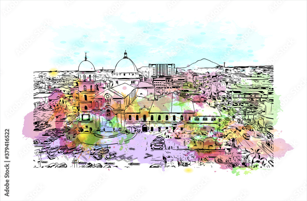 Building view with landmark of Batangas is a province in the ...